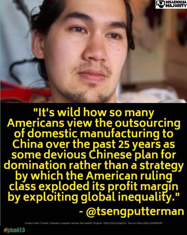 plus613 - culture in the blender - Predatory capitalism